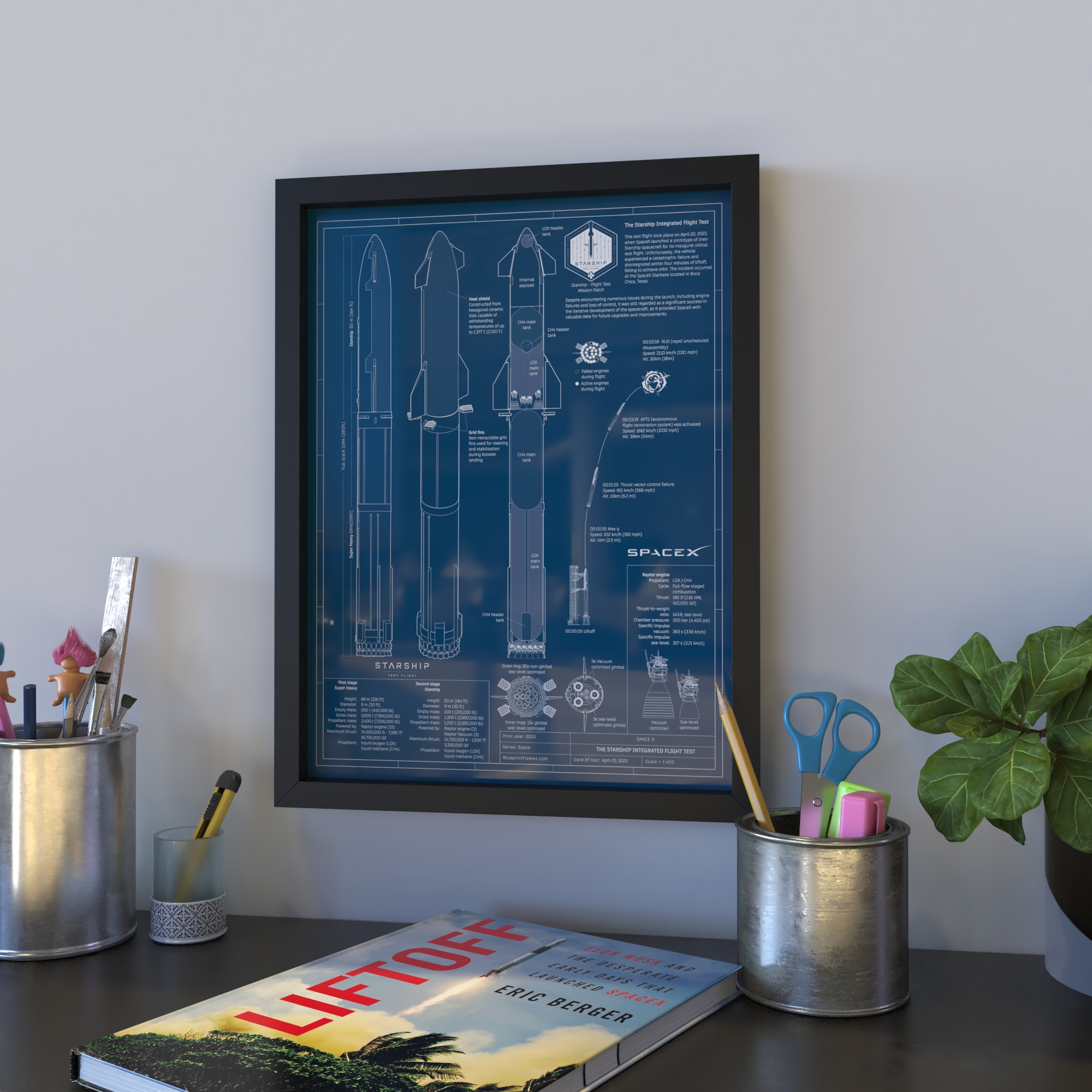 Discover the Epic SpaceX Starship Blueprint: Order Your Piece Now ...